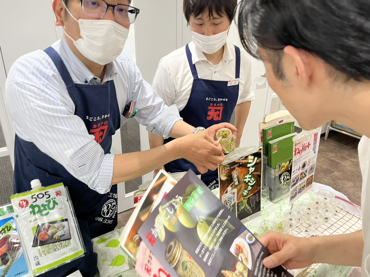 合同試食会を開催しました - 業務用総合食品卸 株式会社森野義